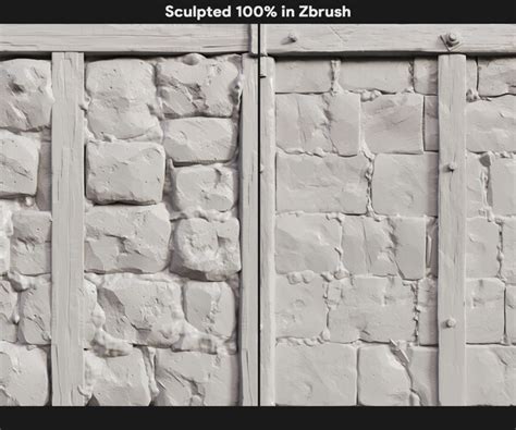 Artstation Sculpting Tileable Materials In Zbrush Volume 2 Tutorial Course Tutorials