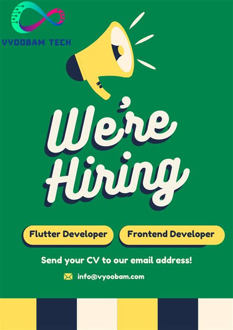 🌟 Join Our Team At Vyoobam Tech 🌟 🚀 Were Hiring Talented Individuals For The Following