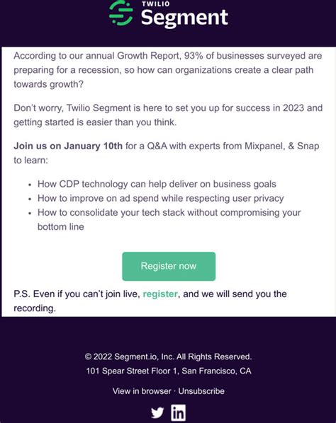 Segment Join Us To Learn How To Chart An Efficient Path Towards Growth