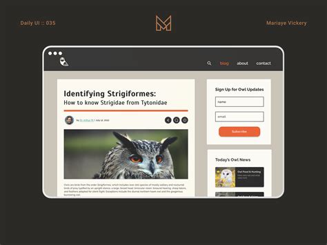Blog Ui Designs Themes Templates And Downloadable Graphic Elements On Dribbble