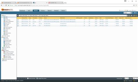 Palo Forti IPv Palo Traffic Log Weberblog Net