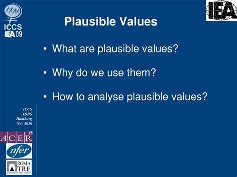 Ppt Introduction To Plausible Values Powerpoint Presentation Free Download Id6903210