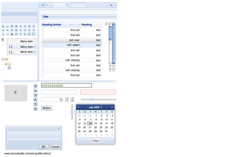 Extjs Gui Layout And Widgets Graffletopia