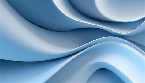 Синий фон с белым фоном Премиум Фото