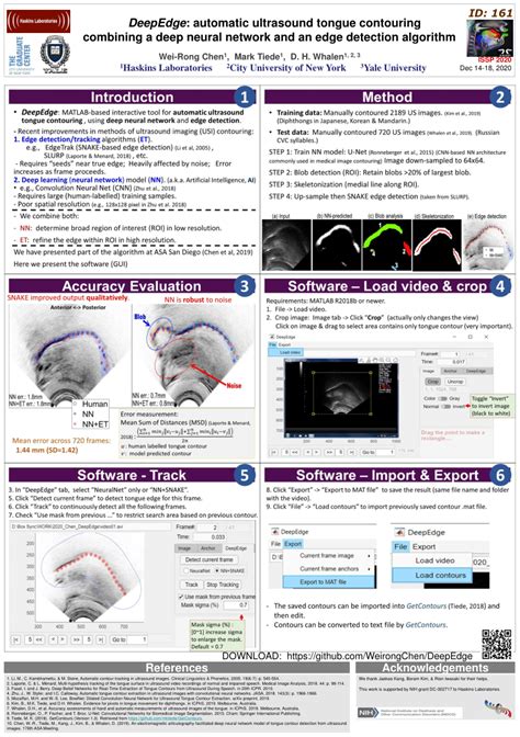 Pdf Deepedge Automatic Ultrasound Tongue Contouring Combining A Deep Neural Network And An