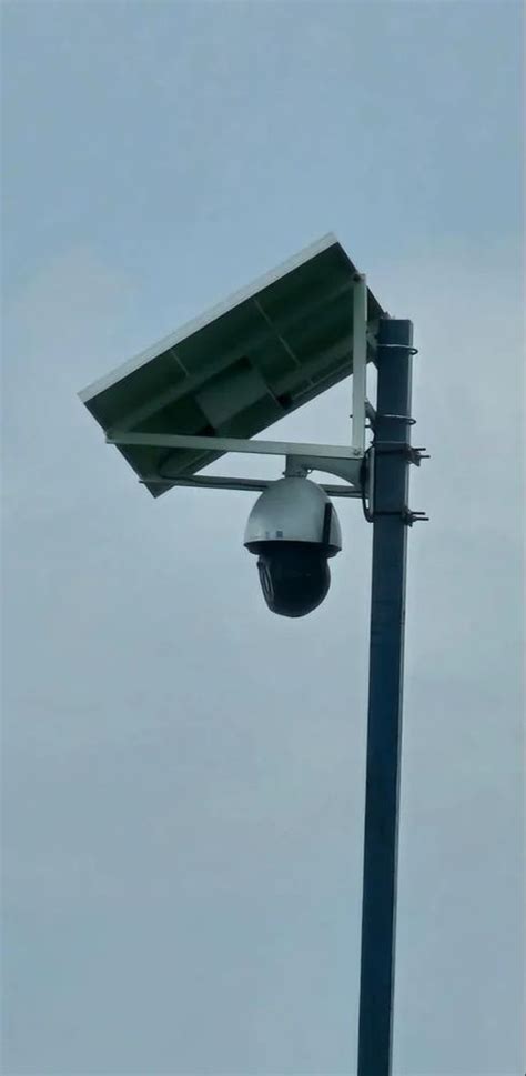 5 Mp Active Pixel Mini Speed Dome Solar Camera At ₹ 7000piece In