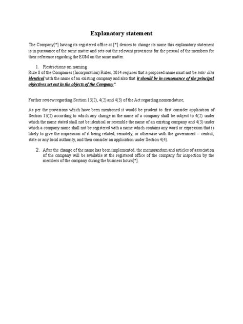 Explanatory Statement Pdf Public Law Government