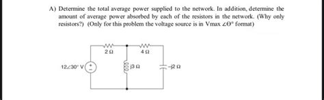 solved a determine the total average power supplied to the