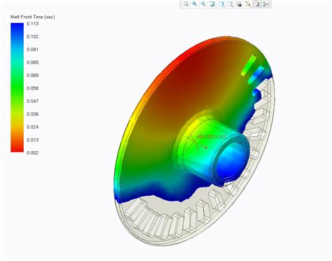 Medical Device Indicator Mold Flow Analysis Northern Lights Solutions
