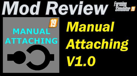 Mod Review Manual Attaching YouTube