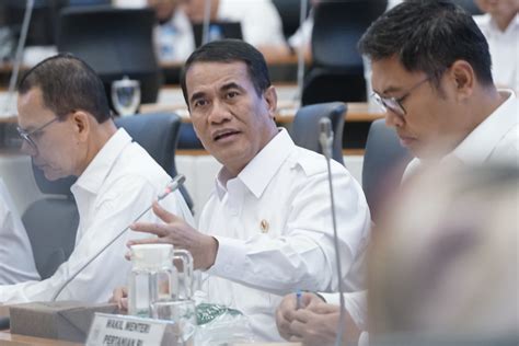 Mentan Amran Belum Bahas Kesiapan Cpo Untuk Program B50