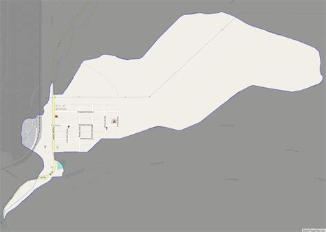 Map Of Palmer Cdp Michigan