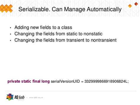 Java Serialization Static Fields Newpad