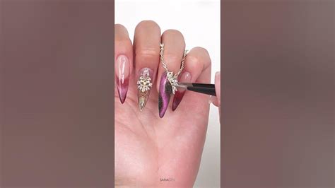 자석젤파츠스톤영롱하고 몽환적인 네일😘 Youtube