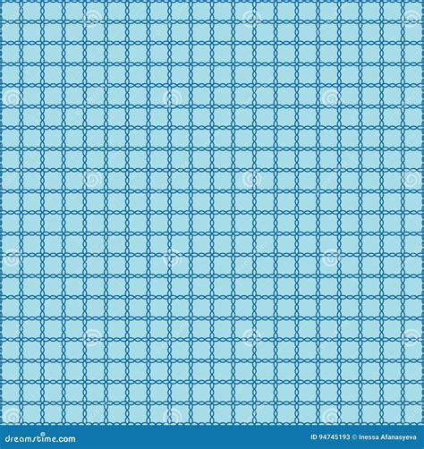 Seamless Grid Pattern Stock Vector Illustration Of Diagonal 94745193