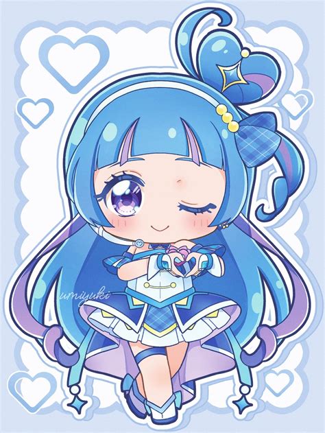 Cure Wink Precure And More Drawn By Umiyuki Umi Chu Danbooru