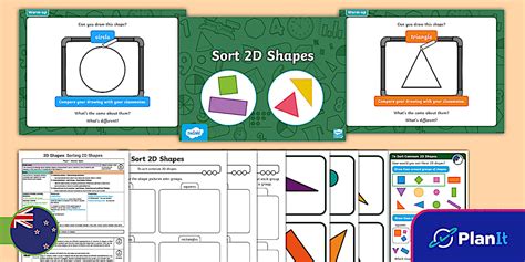 Phase 1 Space 2d Shapes Sorting 2d Shapes Lesson 3