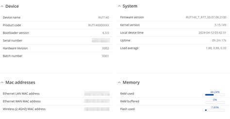 Rut142 System Teltonika Networks Wiki