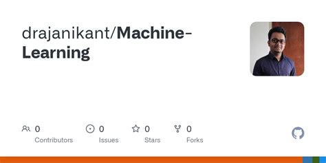 Github Drajanikant Machine Learning