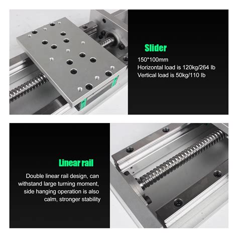 Snapklik.com : RATTMMOTOR ZBX150-400mm/15.75" Stroke CNC Linear Stage ...