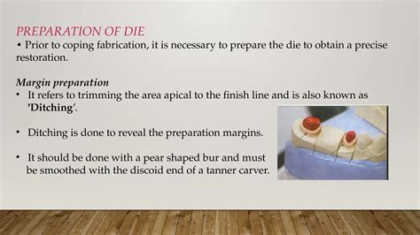 Laboratory Steps In Fixed Partial Denture Pptx