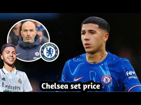 Enzo Fernandez To Real Madrid Chelsea Set Huge Asking Price Youtube