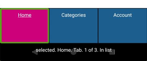 Mobile Tabs Part React Native TPGi