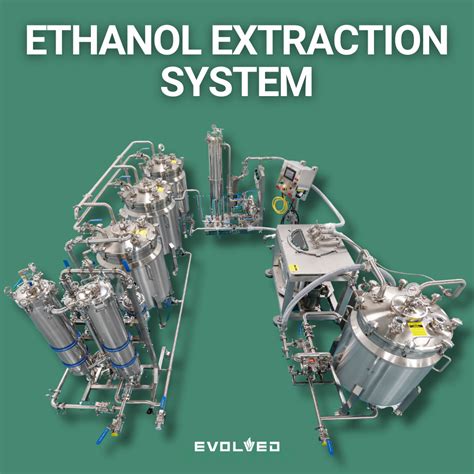 Ethanol Extraction System Ev Mass Modular Platform