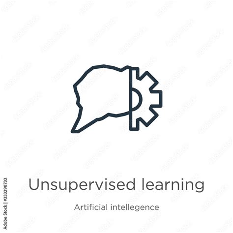 Unsupervised Learning Icon Thin Linear Unsupervised Learning Outline