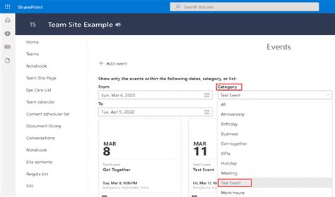 Sharepoint Online Events Web Part Enjoy Sharepoint