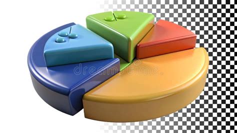 Pie Chart Data Visualization And Business Analytics Illustration Png