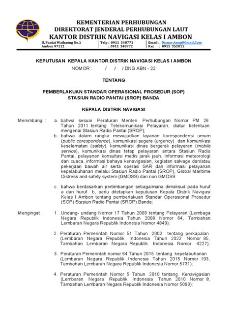 Sk Sop Srop Banda Pdf