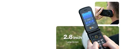 Agm M8 Rugged Basic Flip Phone 4g Feature Cell Phone