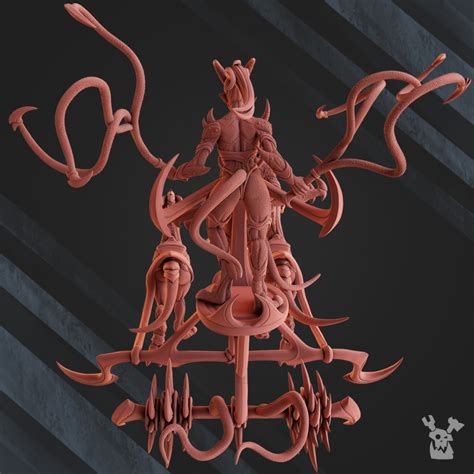 3d File The Chariot Of Lust Version 1 ・3d Printing Template To