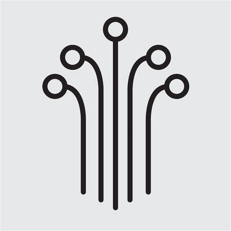 Premium Vector Abstract Vector Circuit Board Tree