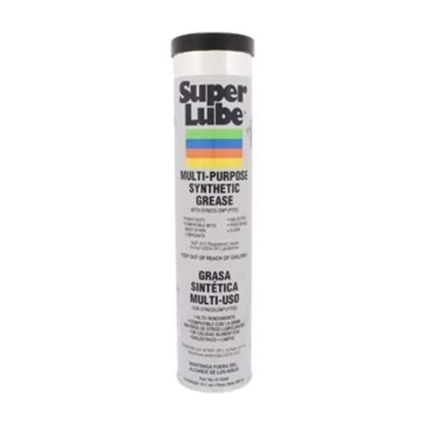 Super Lube Multi Purpose Synthetic Grease Nlgi 2 141 Oz 400 Gram