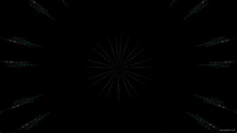 Circle Cyan White Lines Matrix Video Loop Vj Loops Farm