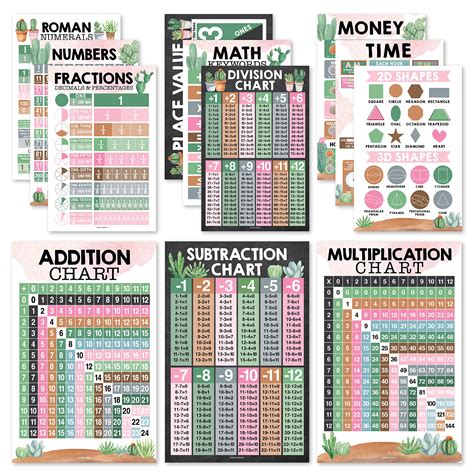 Buy 12 Cactus Math S For Elementary School S For Classroom Math