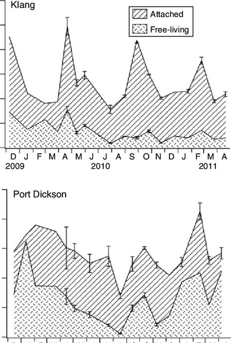 Temporal Variation Of Chlorophyll A Chl A Concentration At Klang And
