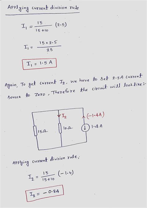 [solved] A By Applying Superposition Theorem Determine The Current I Course Hero