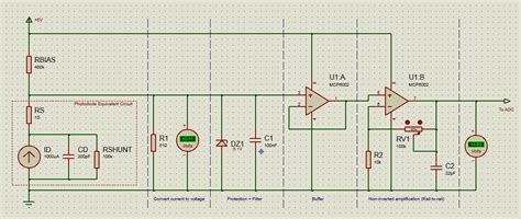 Op Amp Photodiode To Arduino Interface For High Lux Measurement