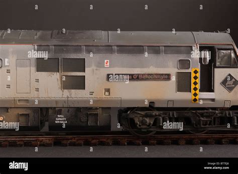 Class 37 Diesel Locomotive The Lass O Ballochmyle Br Railfreight