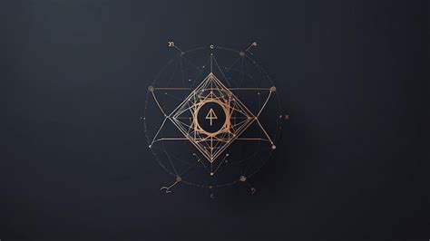 abstract mathematics background design premium ai generated image