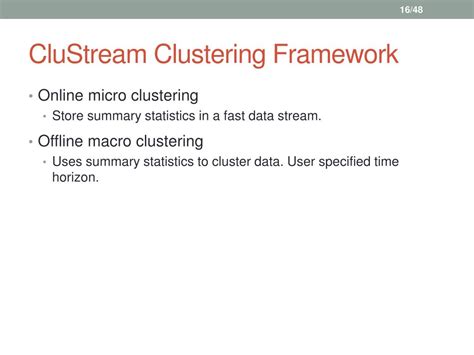 ppt data stream clustering powerpoint presentation free download