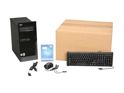 Refurbished Ibm Desktop Pc Thinkcentre M50 8189 58u 3 2ghz 512mb Ddr 40gb Hdd Windows Xp