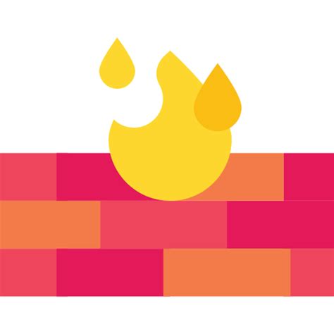 Firewall Generic Color Fill Icon