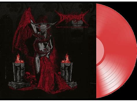 Devastator | Devastator - Baptised in Blasphemy (Red Vinyl/Remastered ...