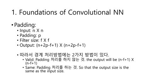 Convolutional Neural Networks Pptx