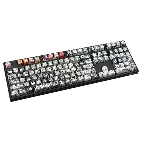 Ahegao Keyboard Pbt Keycaps Dye Sublimation Oem Profile Mechanical Keyboard Anime Keyboard