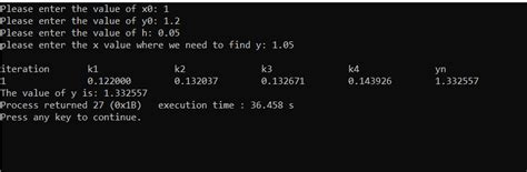 C And Matlab Program Of Runge Kutta Rk4 Method